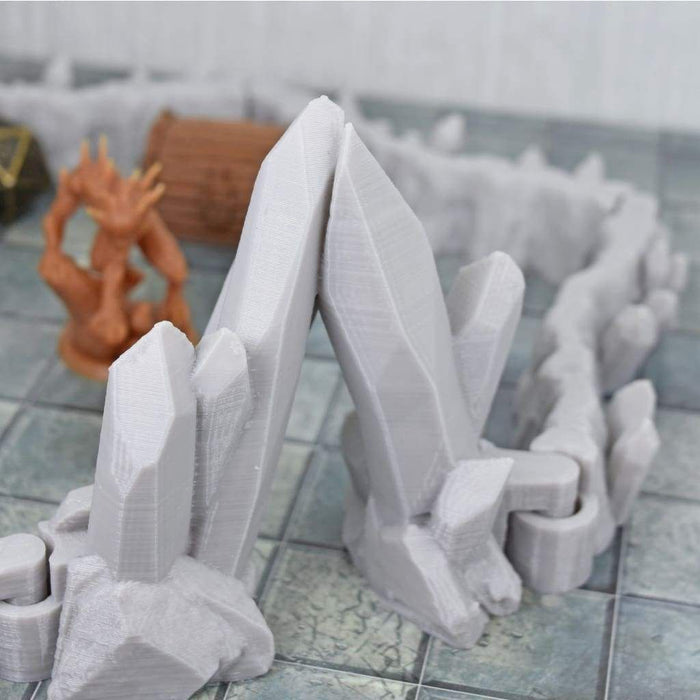 Tabletop Wargaming Terrain Crystal Cavern DungeonSticks Modular dnd ...
