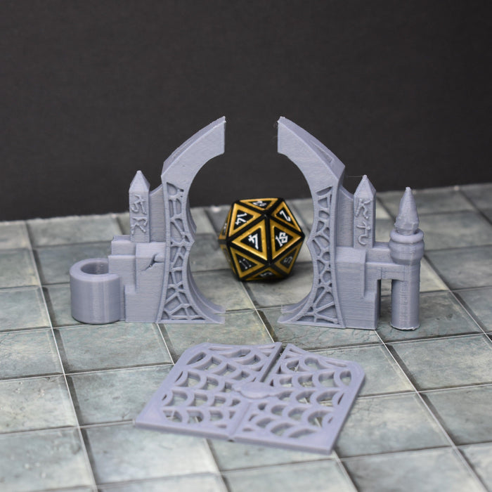 Tabletop Wargaming Terrain Drow DungeonSticks - Set Modular dnd ...