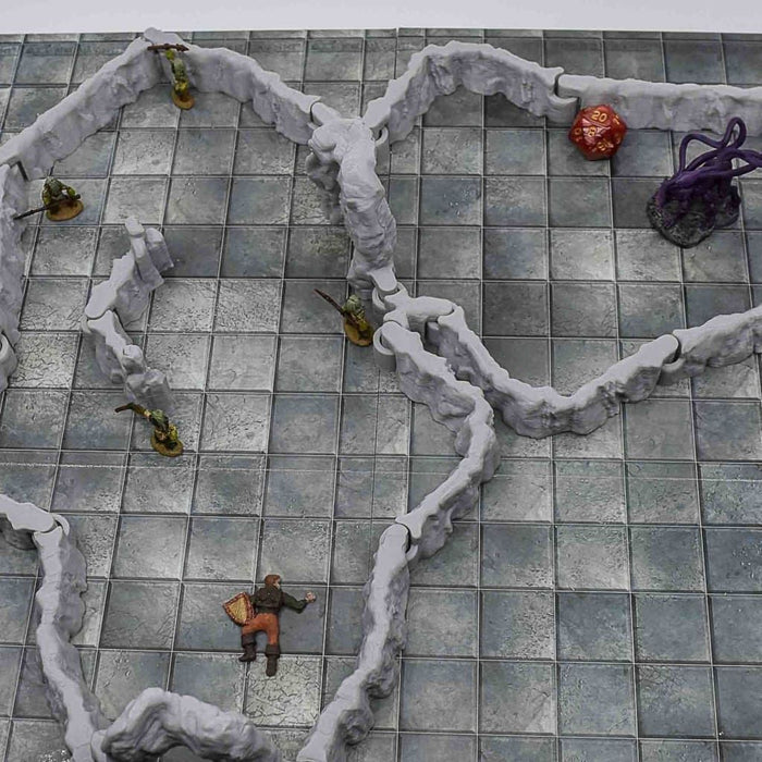 Tabletop Wargaming Terrain Dry Caverns DungeonSticks Modular dnd ...
