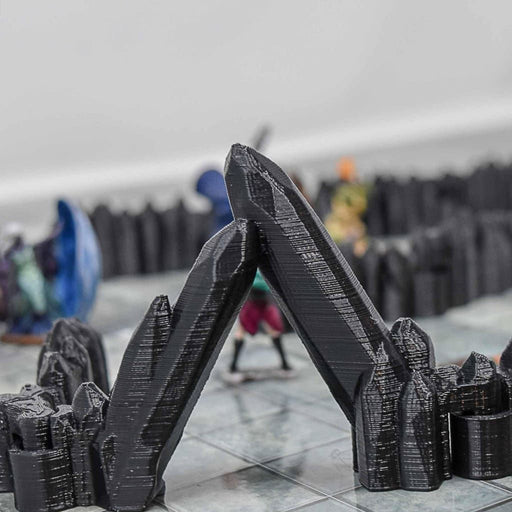 28mm Terrain Miniature Dungeon Sticks for Gridded Battle Mat ...