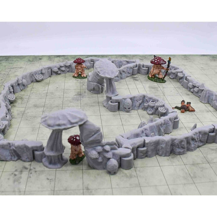 Tabletop Wargaming Terrain Mushroom Grove DungeonSticks Modular dnd ...