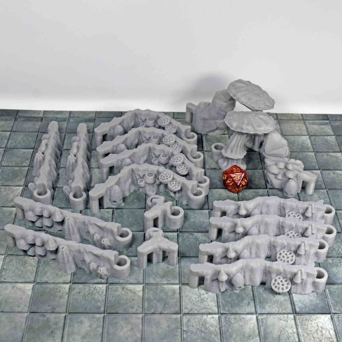 Tabletop Wargaming Terrain Mushroom Grove DungeonSticks Modular dnd ...