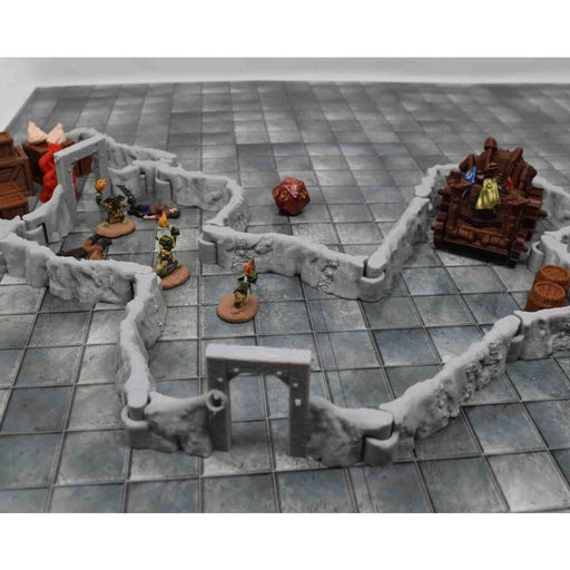 28mm Terrain Miniature Dungeon Sticks for Gridded Battle Mat ...