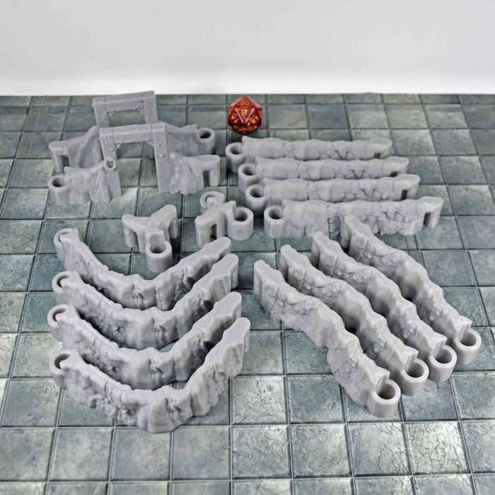Tabletop Wargaming Terrain Ore Mines DungeonSticks Modular dnd ...