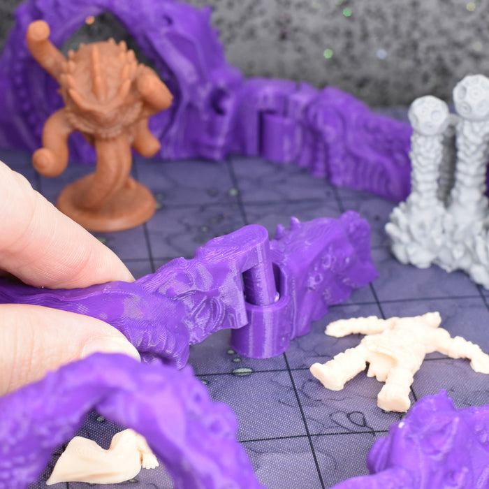 Tabletop Wargaming Terrain Organic Hive DungeonSticks Modular dnd ...