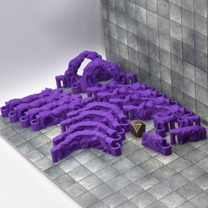 Tabletop Wargaming Terrain Organic Hive DungeonSticks Modular dnd ...