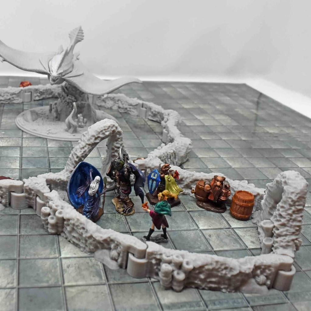 Tabletop Wargaming Terrain Submerged Caverns DungeonSticks Modular dnd ...