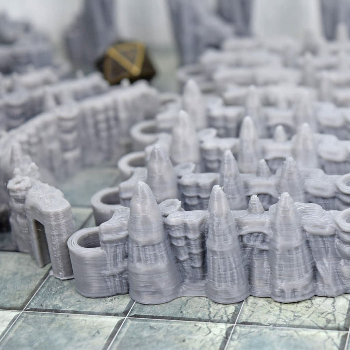 Tabletop Wargaming Terrain Wet Caverns DungeonSticks Modular dnd ...